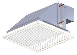 Induction Beams Q-Series 1 Way Blow Model Q1 and Q1-L 2'x2' – waoleary