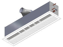 Induction Beams Q-Series 1 Way Blow Model QLW 1'x4' – waoleary